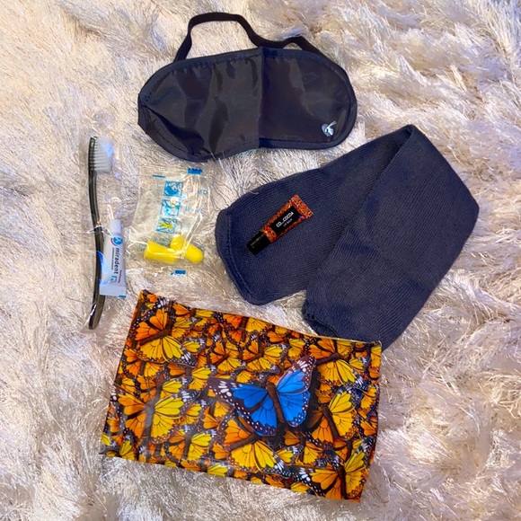 Bath & Body | Airplane Travel Kit Overnightextended Flight | Poshmark